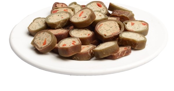 Vištiena & pollock vege Roll JUKO Užkandžiai 250 g 30 g NEMOKAMAI